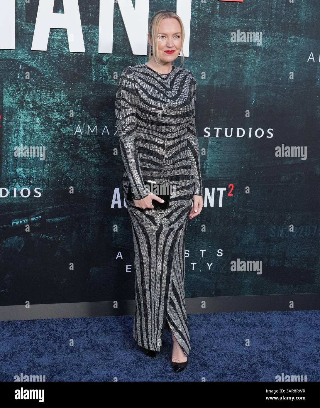 Lynette Howell arrives at the Amazon MGM Studios' THE ACCOUNTANT 2 Los ...