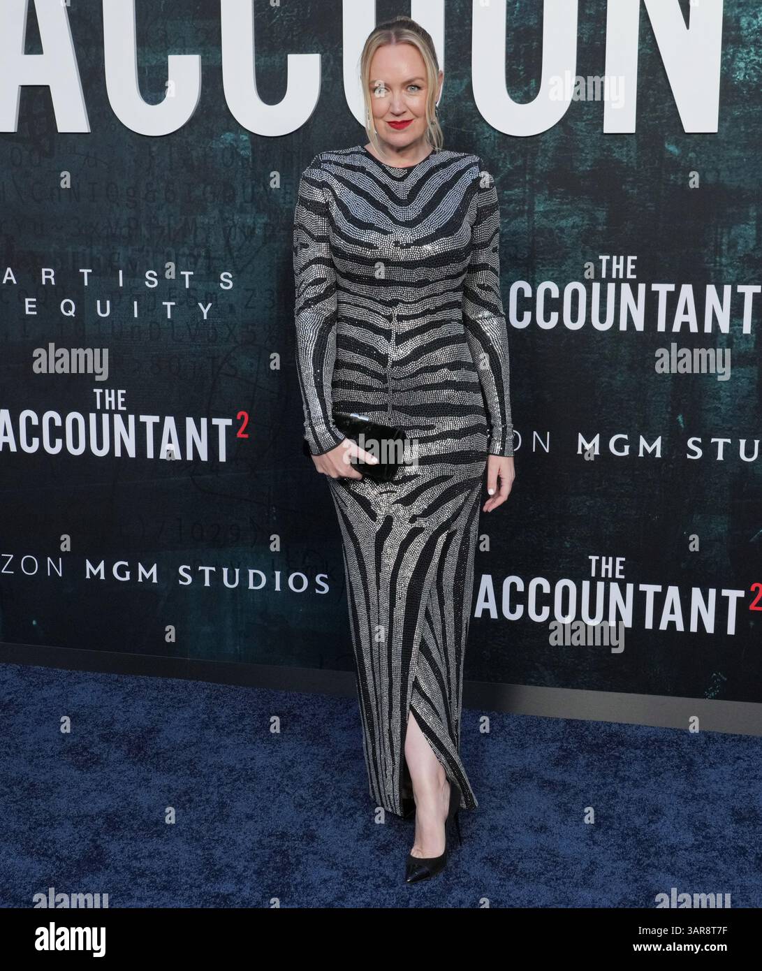 Lynette Howell arrives at the Amazon MGM Studios' THE ACCOUNTANT 2 Los ...