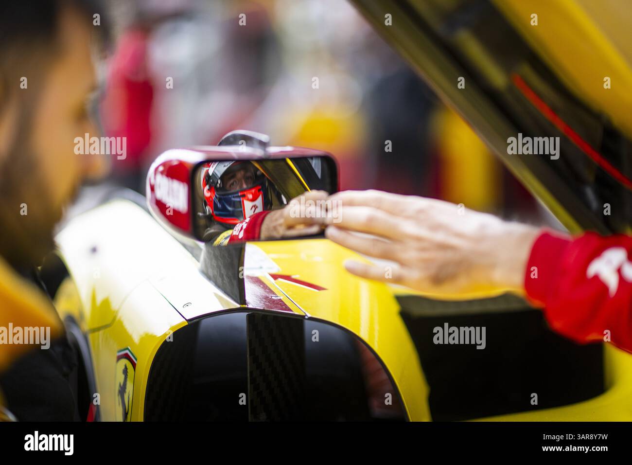 KUBICA Robert (pol), AF Corse, Ferrari 499P #83, Hypercar, portrait ...