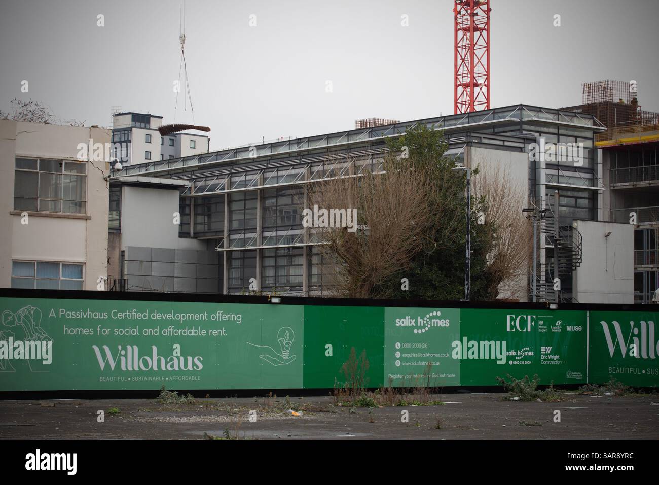 The Centenary Building in Salford in Greater Manchester. The building ...