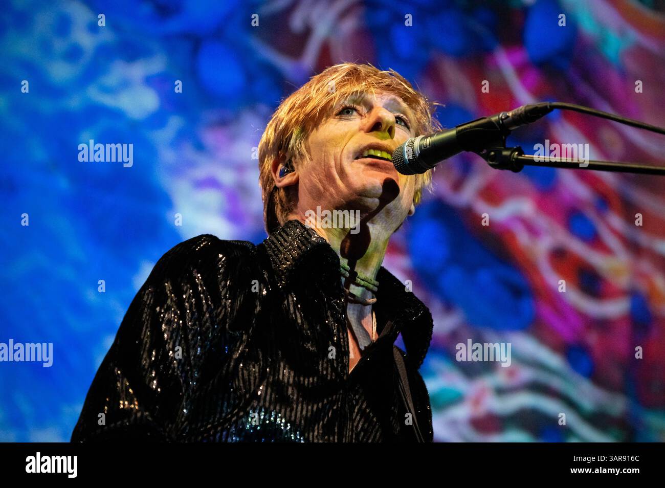 Glasgow, Scotland, UK. 16th Apr, 2025. Kula Shaker performing at o2 ...