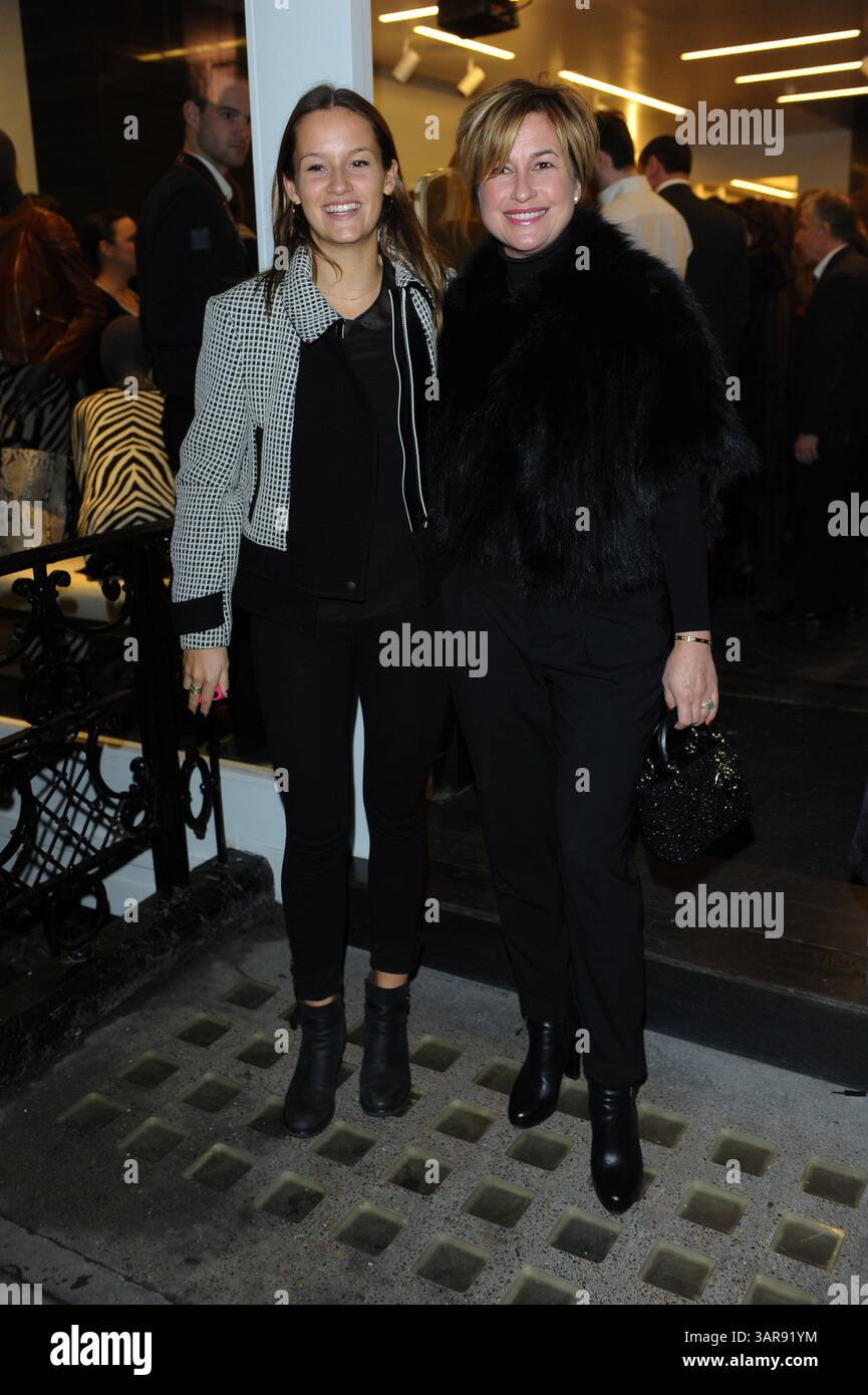 Emma Forbes & Daughter Lily attends as British fashion designer hosts ...