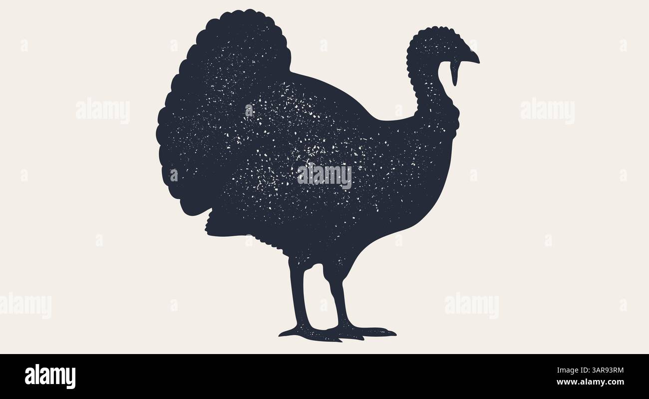 Turkey. Vintage retro print Stock Vector Image & Art - Alamy