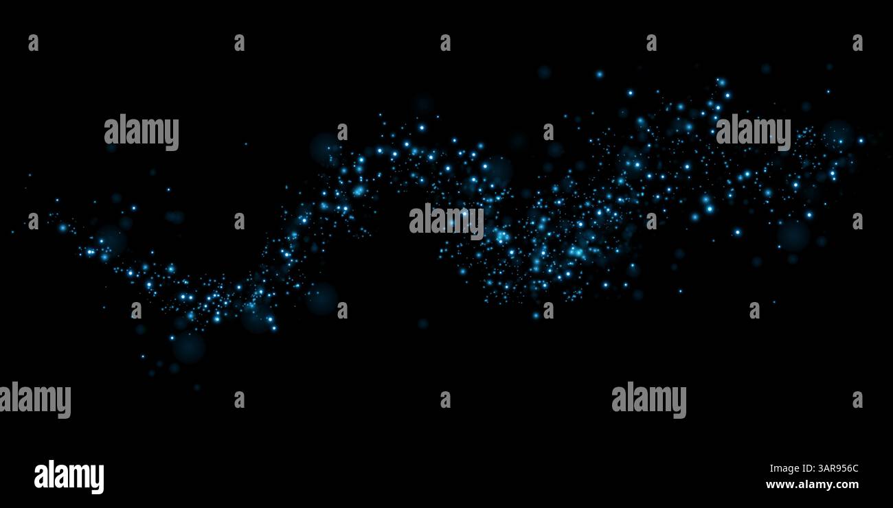 Mesmerizing captivating display colorful particles hi-res stock photography and images - Alamy