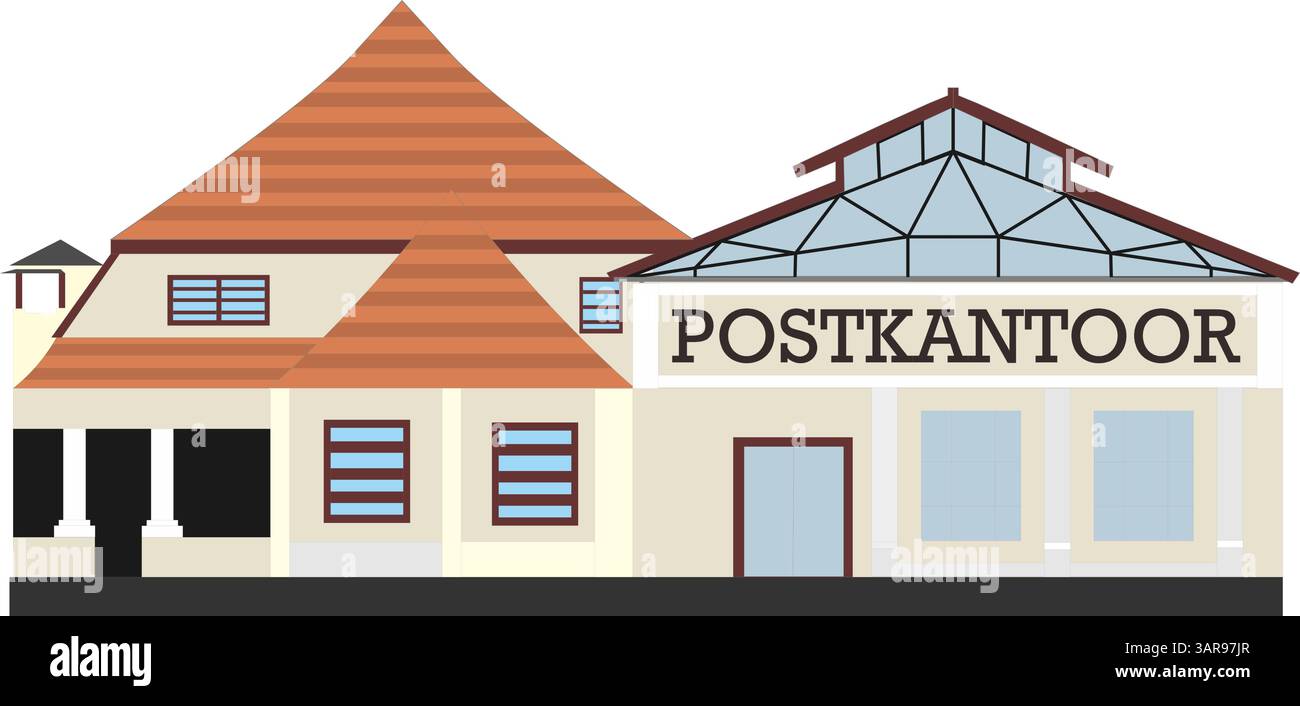 design architectural Indonesian historical tropical old dutch company ...