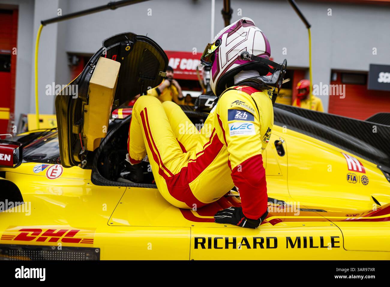 HANSON Phil (gbr), AF Corse, Ferrari 499P #83, Hypercar, portrait ...