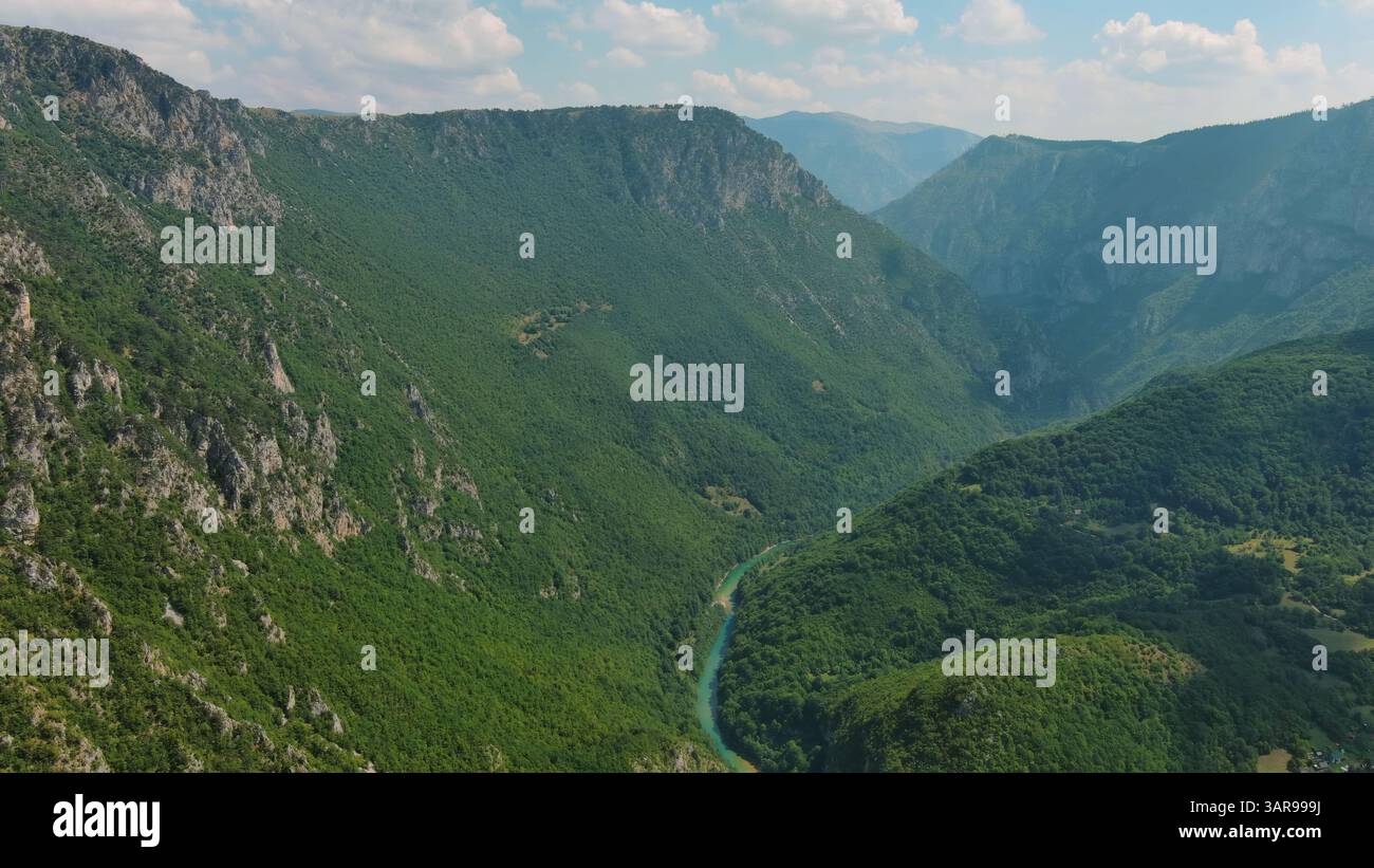 Tara River canyon and mountains Stock Photo - Alamy