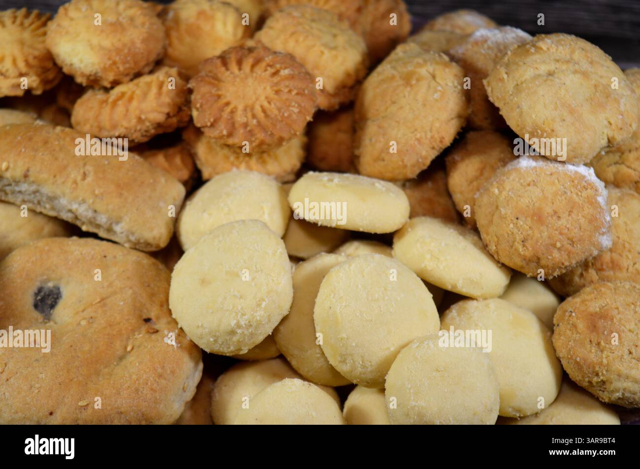 Mixture of Traditional Arabic cookies for celebration of Islamic ...