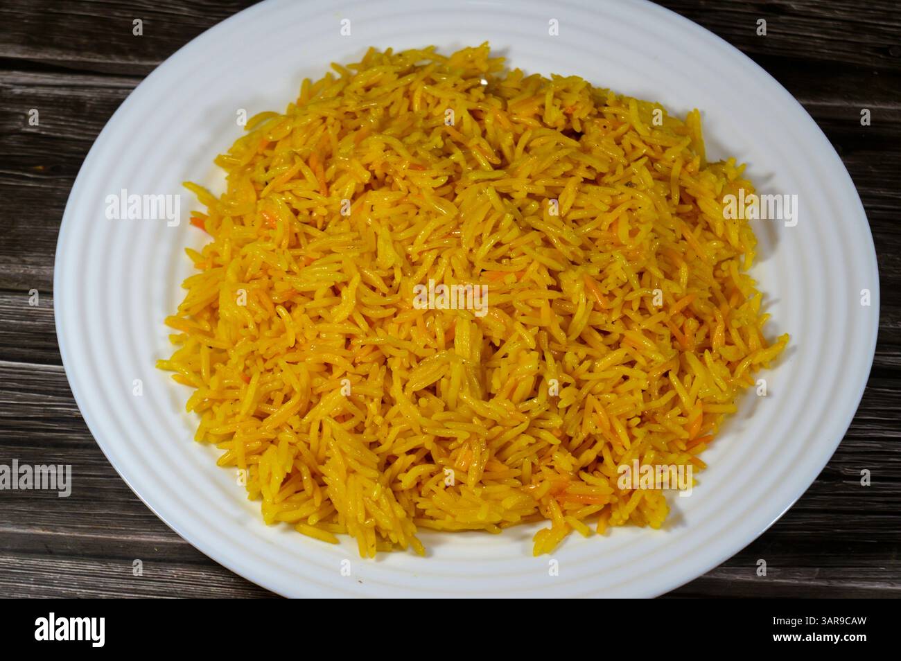 Yellow Basmati rice, Basmati is a variety of long, slender-grained ...