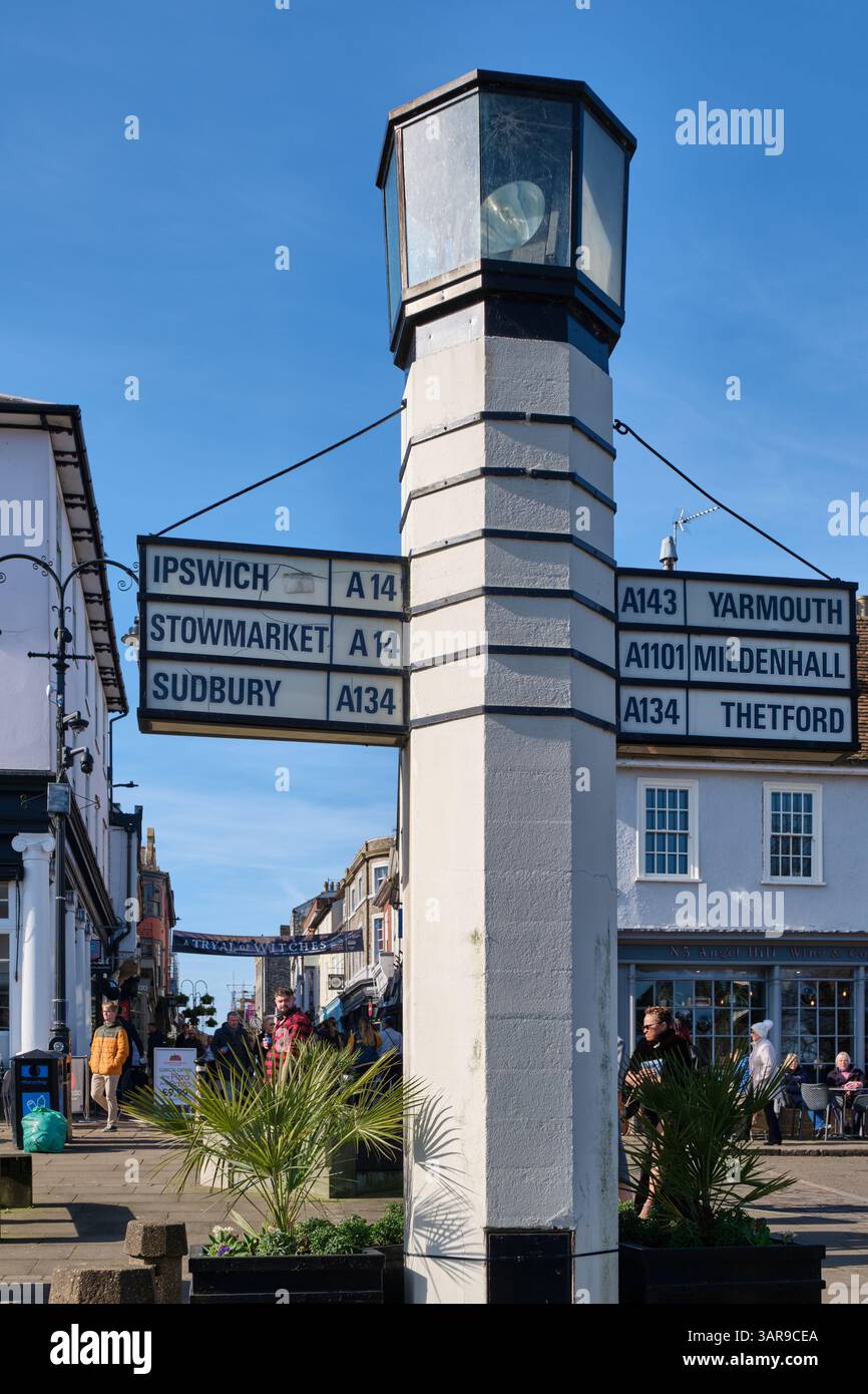 Pillar of Salt is the name of a Grade II listed road sign on Angel Hill ...