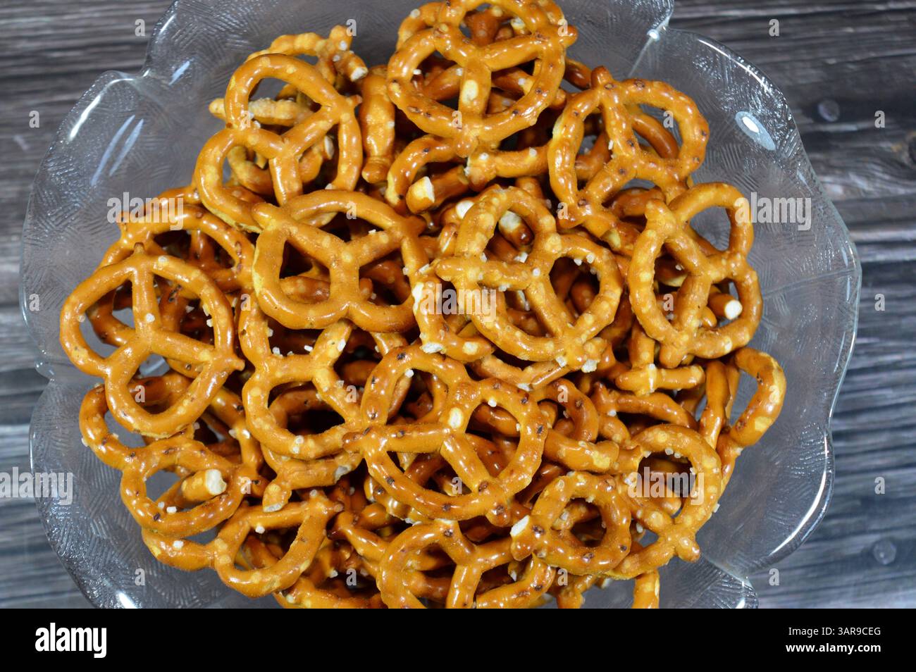 Pretzels, type of baked pastry made from dough that is commonly shaped ...