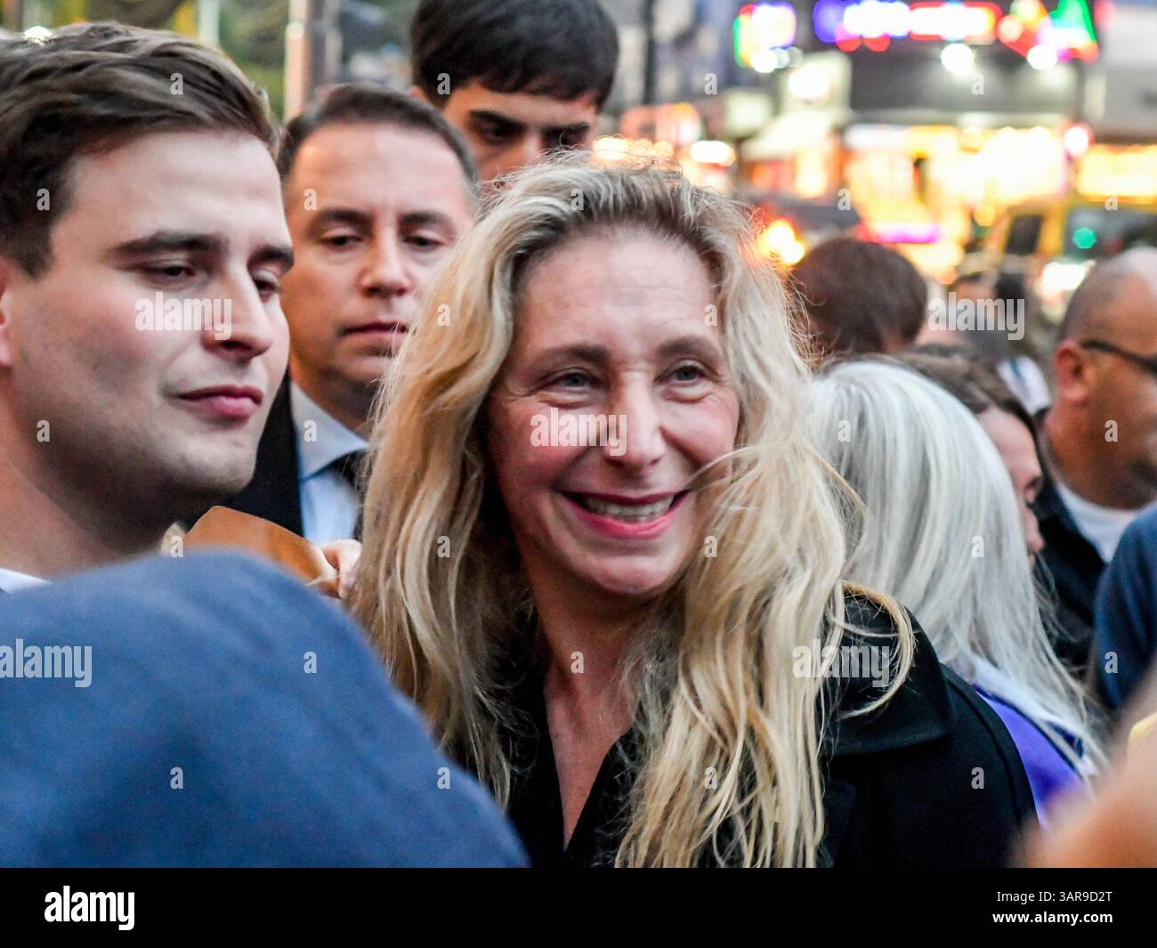 Buenos Aires, Argentina. April 17, 2025. Karina Milei, sister of ...