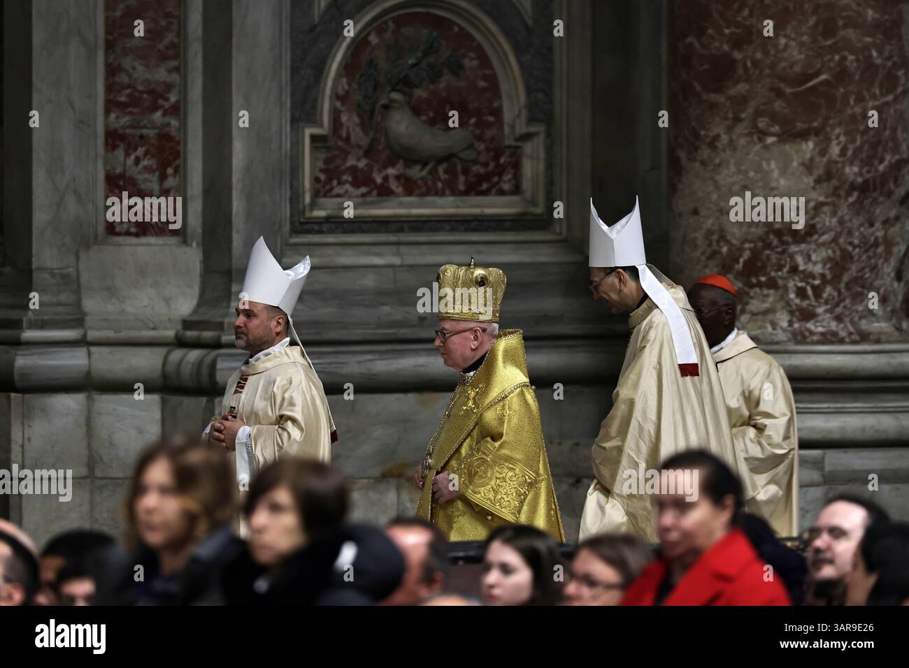 Vatican. April 17, 2025 - Vatican City. Celebration of the Chrism Mass ...