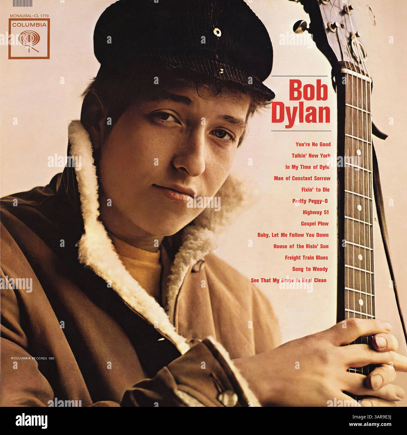 Bob Dylan - Vintage vinyl record cover Stock Photo - Alamy