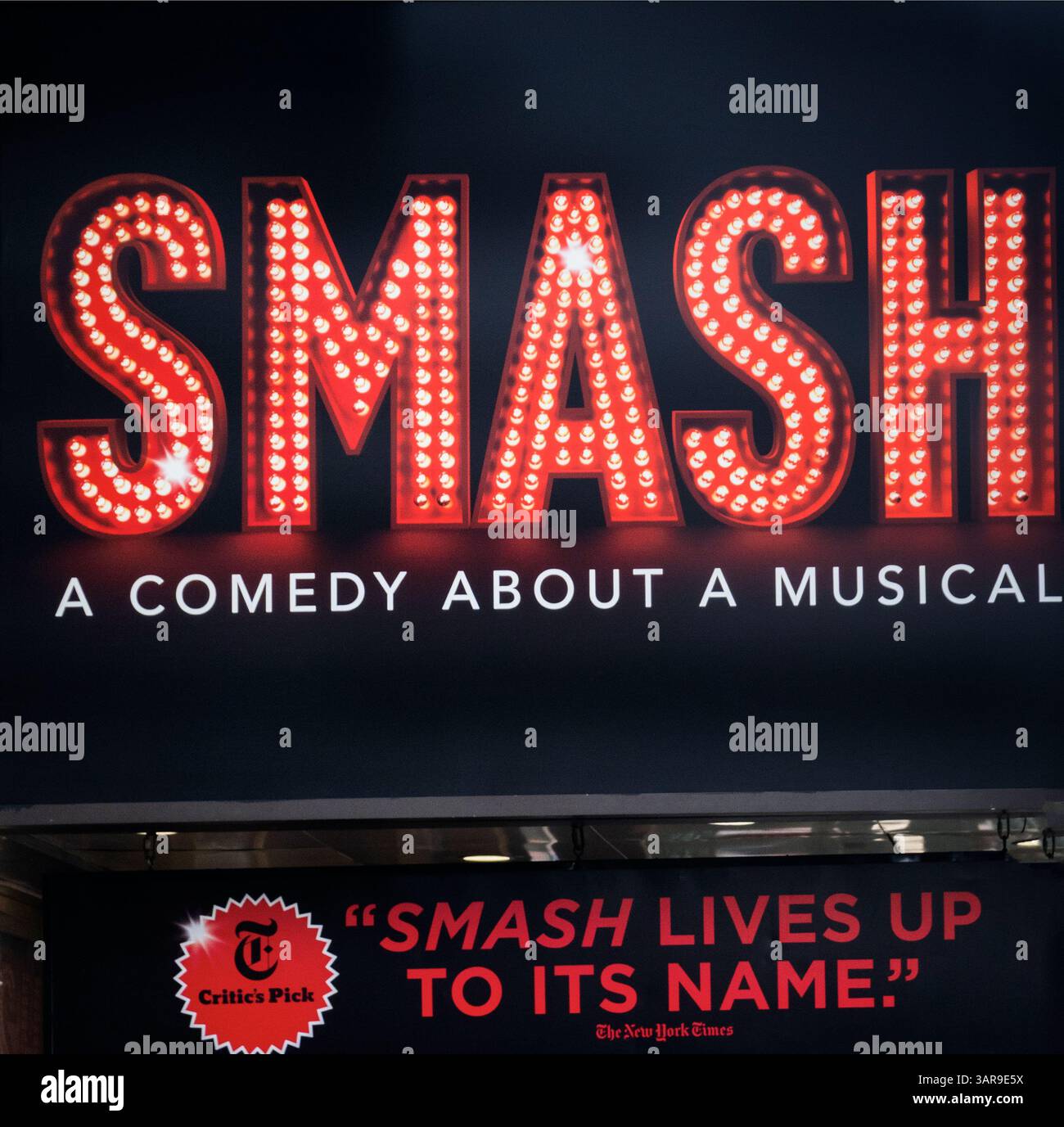 SMASH a comedy about a musical at the Imperial theater on Broadway in ...