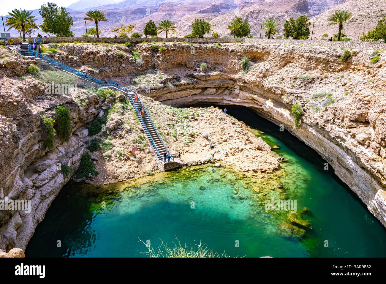 Bimmah Sinkhole, eastern Muscat Governorate in the Sultanate of Oman ...