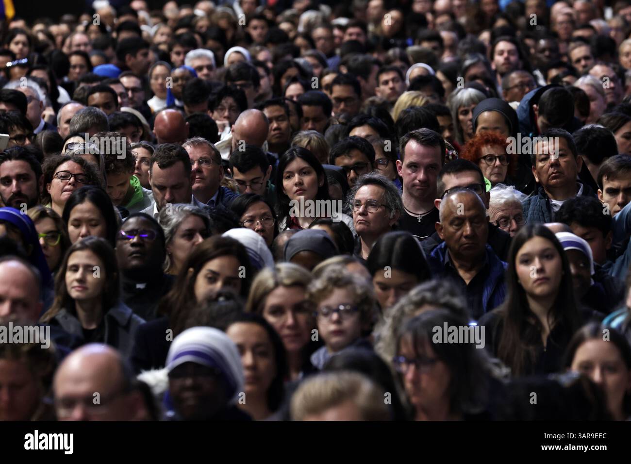 Vatican. April 17, 2025 - Vatican City. Celebration of the Chrism Mass ...