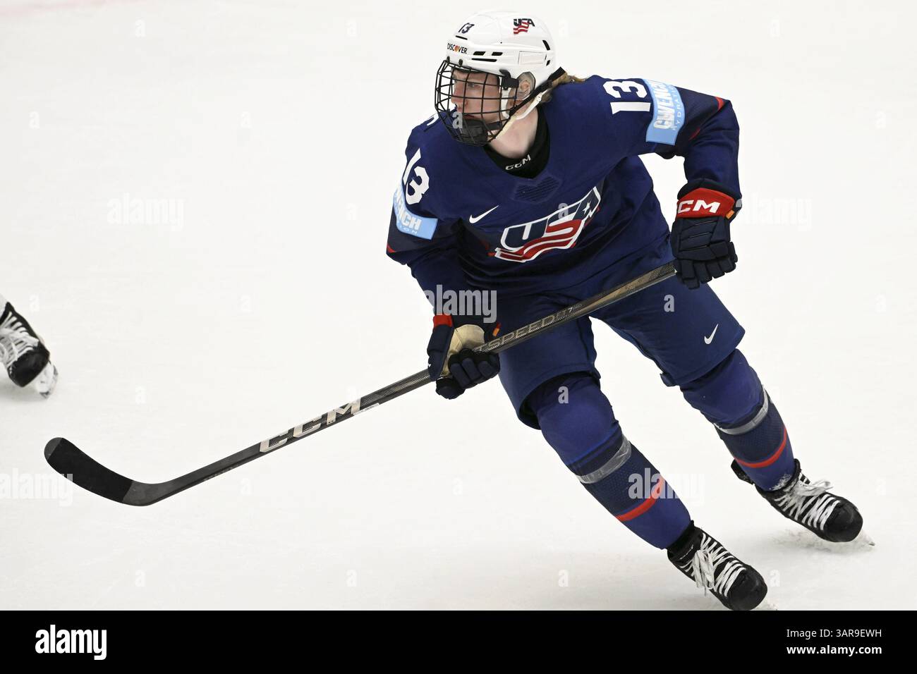 Grace Zumwinkle of Team USA during the IIHF Women's Ice Hockey World ...
