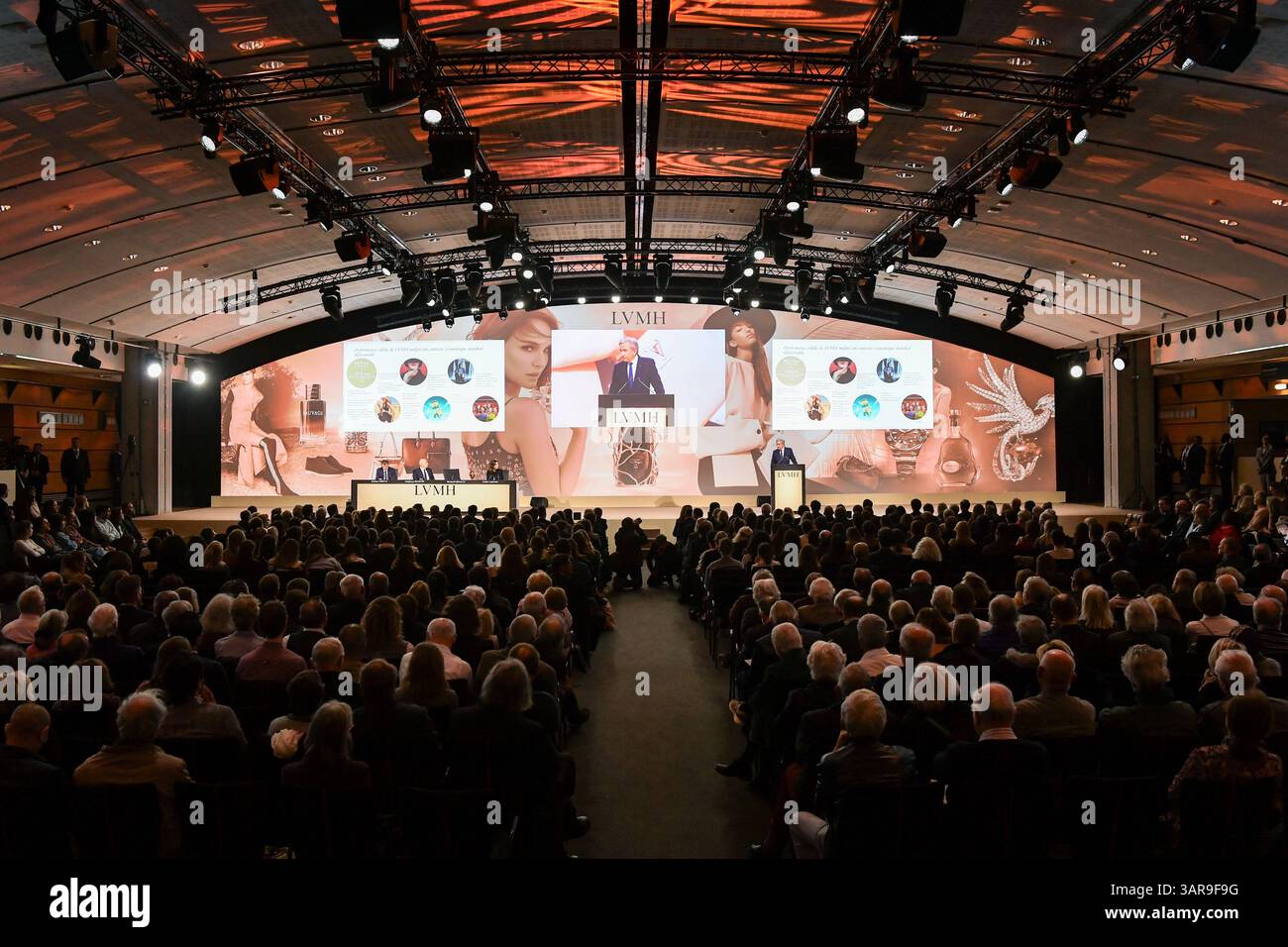 Paris, France. 17th Apr, 2025. World's top luxury group LVMH head ...
