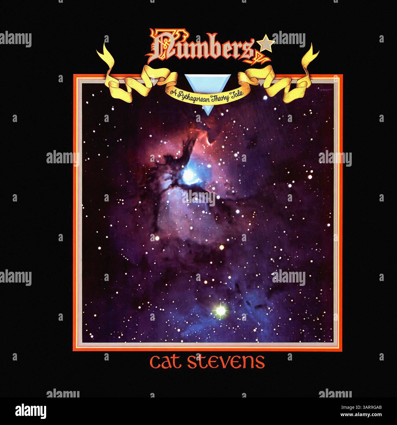 Cat Stevens - Numbers - Vintage vinyl record cover Stock Photo - Alamy