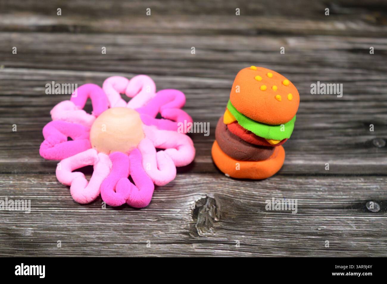 Air dry clay flower hi-res stock photography and images - Alamy