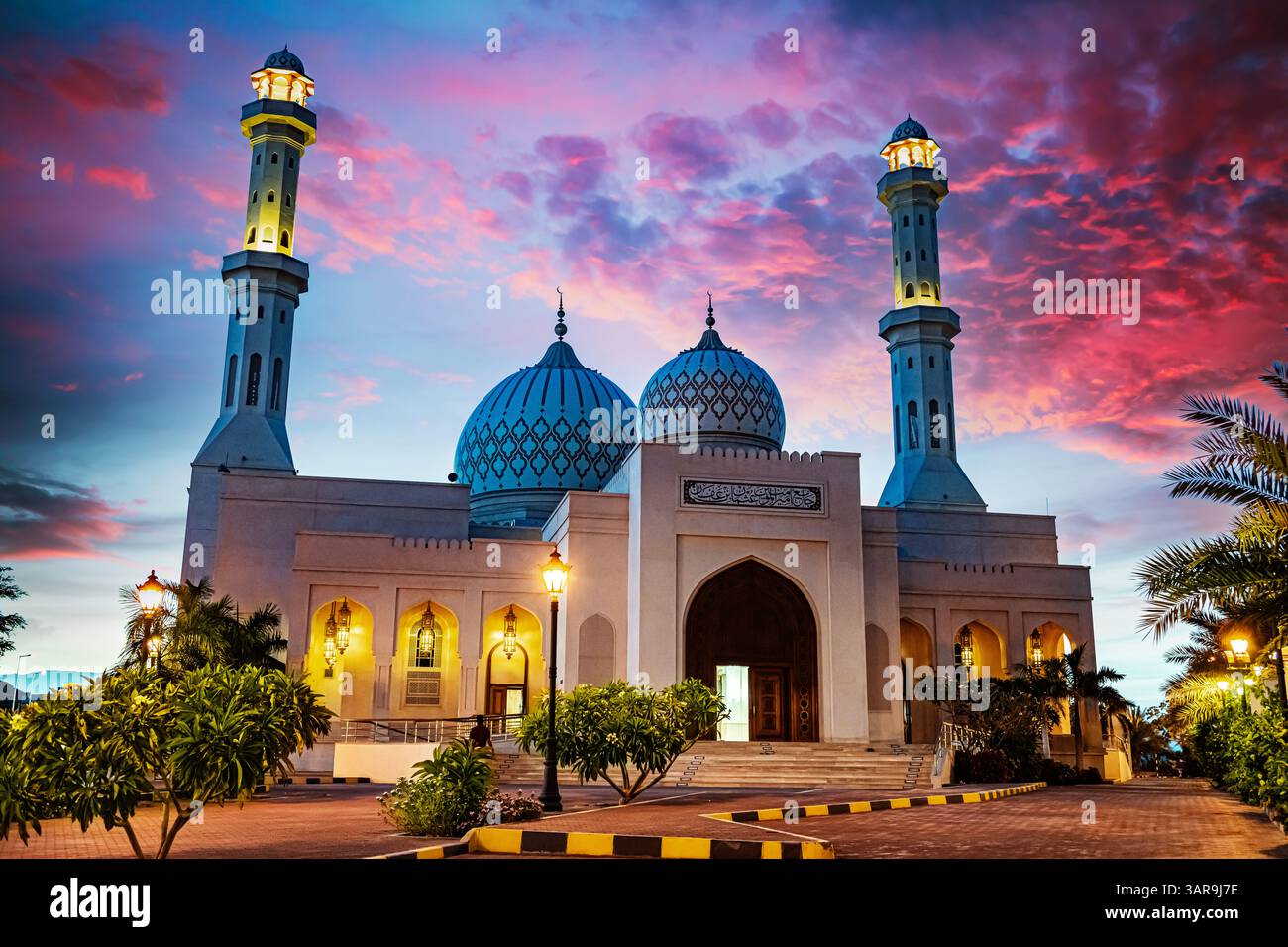 Masjid Othman bin Affan in Sur, Oman Stock Photo - Alamy
