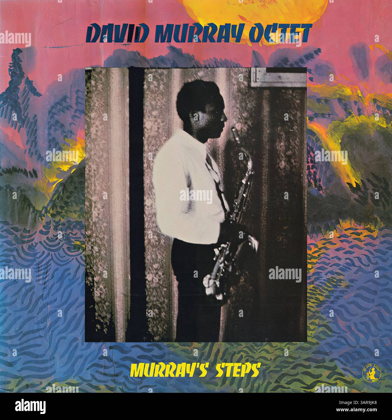 David Murray Octet - Murray's steps - Vintage vinyl record cover Stock ...