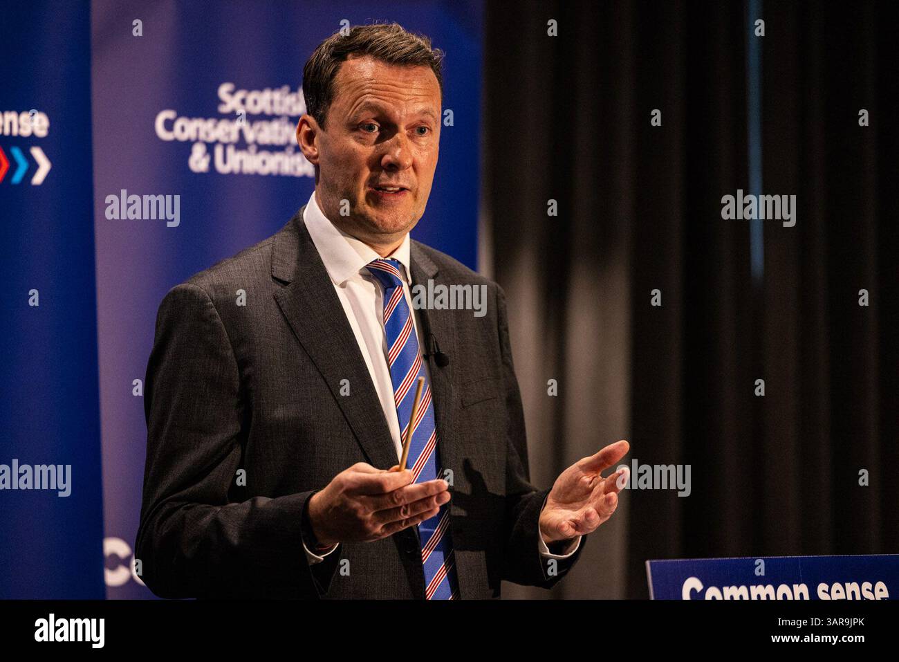 Edinburgh, United Kingdom. 17 April, 2025 Pictured: Scottish ...