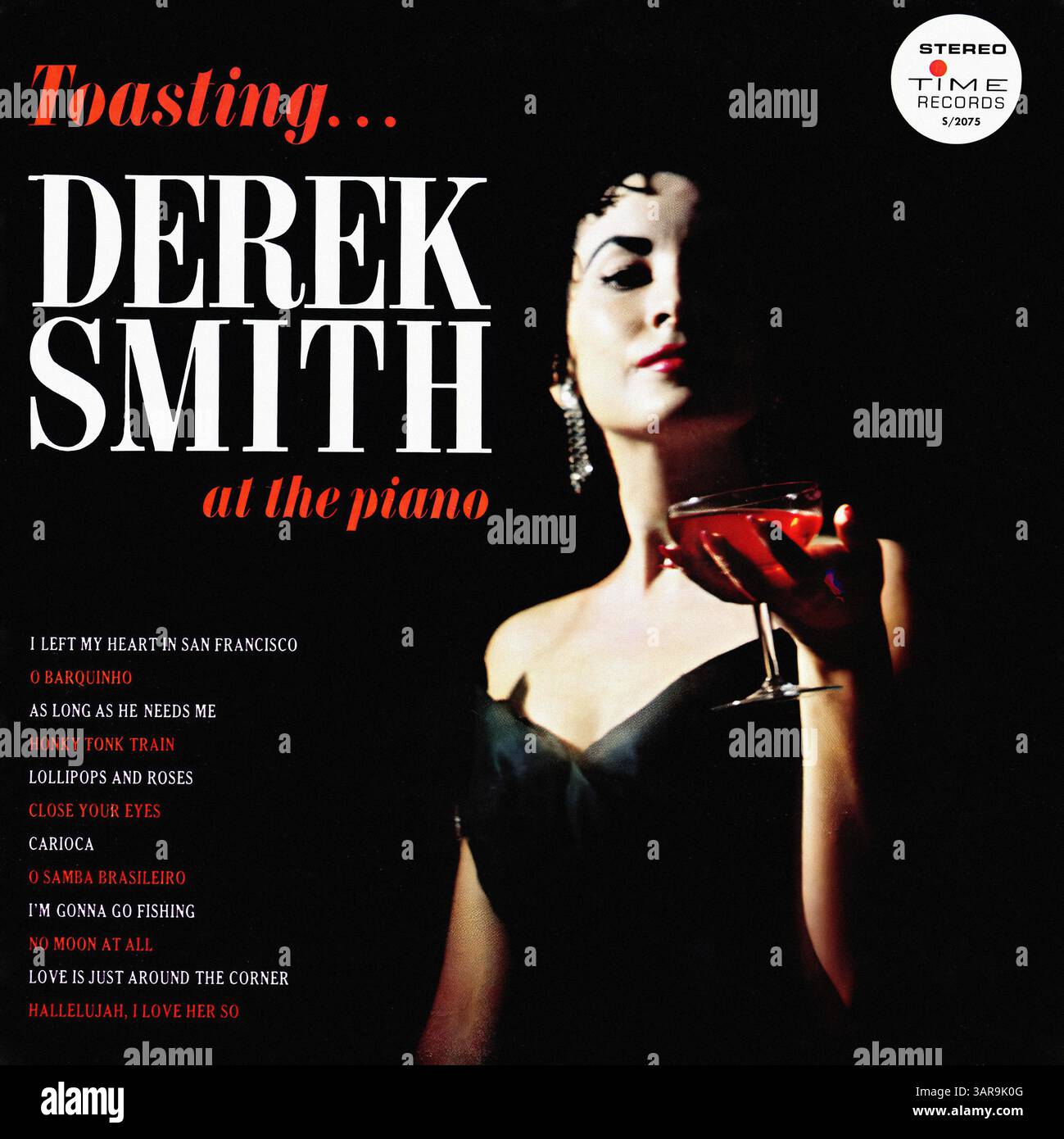 Derek Smith - Toasting - Vintage vinyl record cover Stock Photo - Alamy