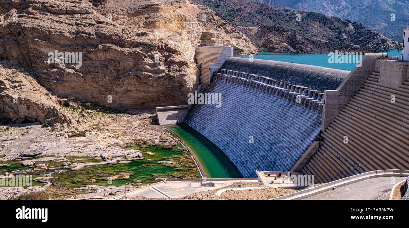Wadi Dayqah Dam in Ash-Sharqiyyah Region, Oman Stock Photo - Alamy