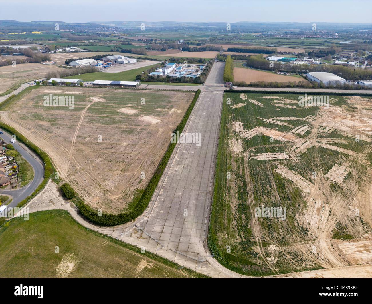 Airfield west sussex aerial hi-res stock photography and images - Alamy