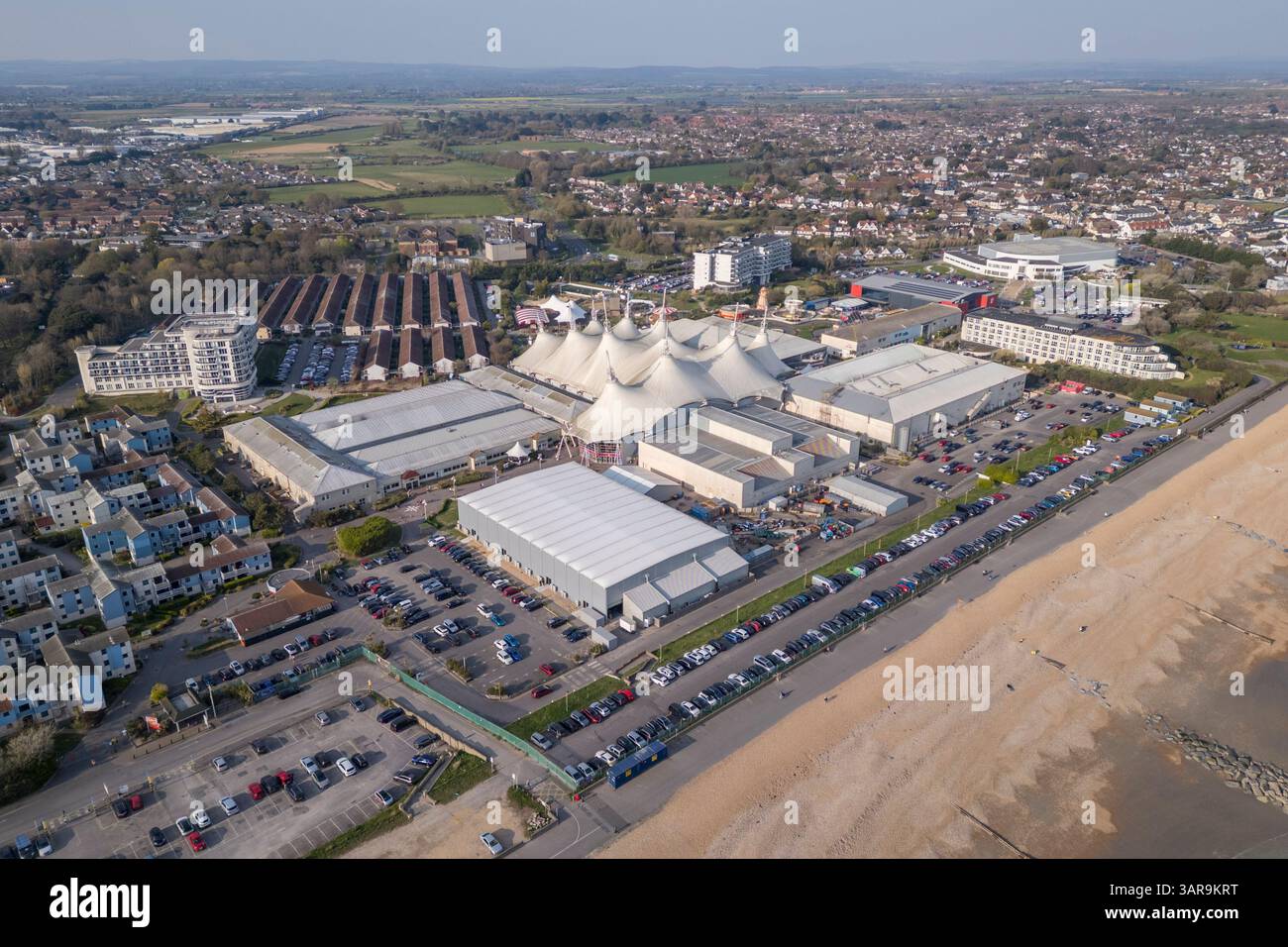 Aerial view of Butlin's Bognor Regis Resort, Bognor Regis, West Sussex ...