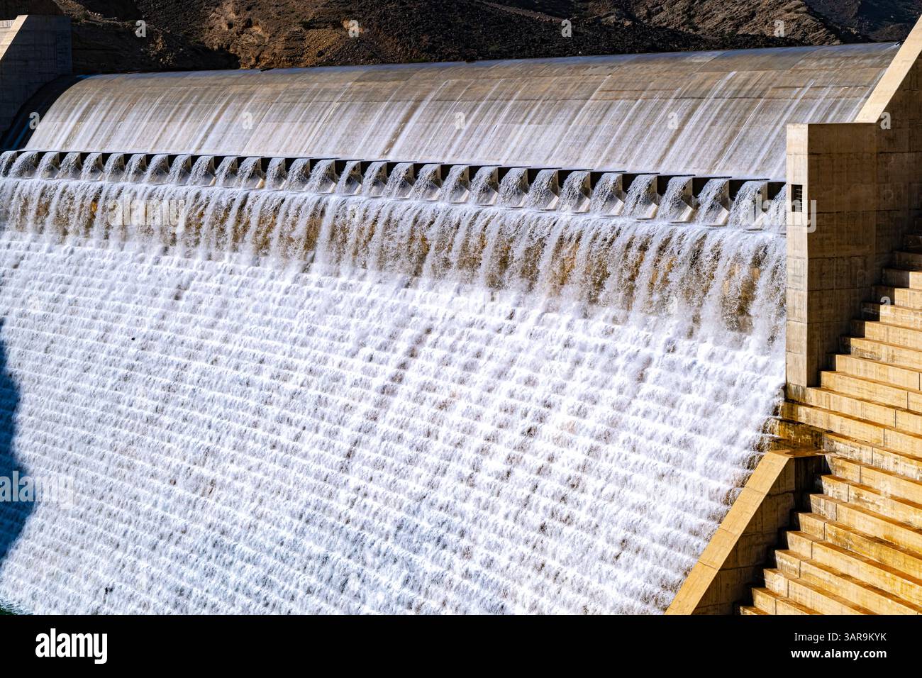 Wadi Dayqah Dam in Ash-Sharqiyyah Region, Oman Stock Photo - Alamy