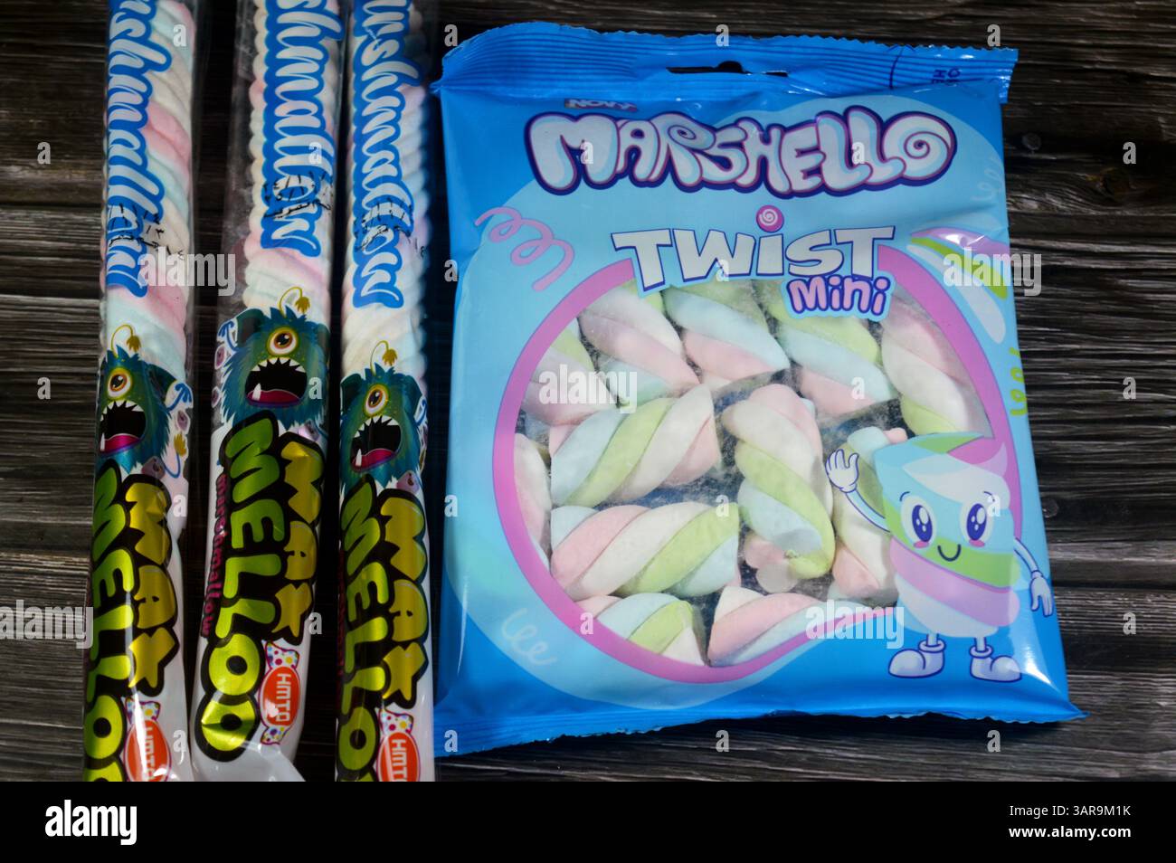 Cairo, Egypt, March 6 2025: Marshmallows, marshmallow is a ...