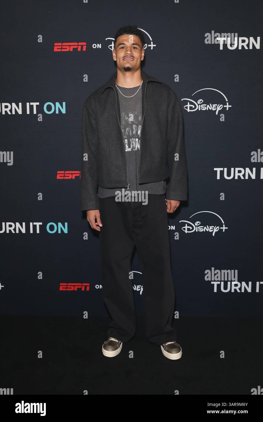 April 17, 2025: JOSH GREEN attends the ESPN on Disney+ Launch Party at ...