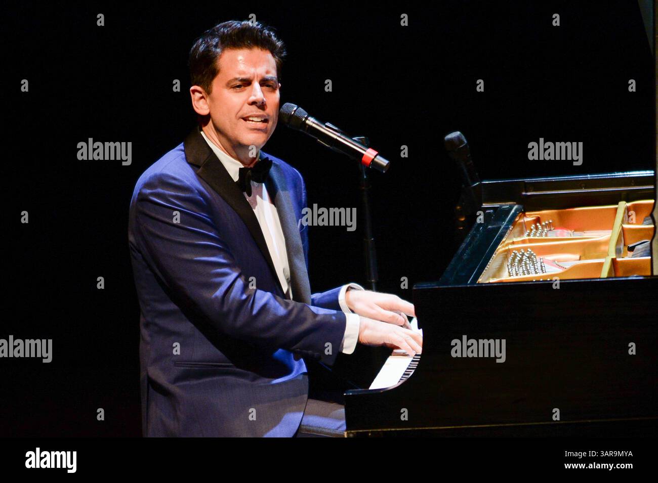 Tony DeSare performs in Fort Lauderdale, Florida on April 16, 2025. The ...