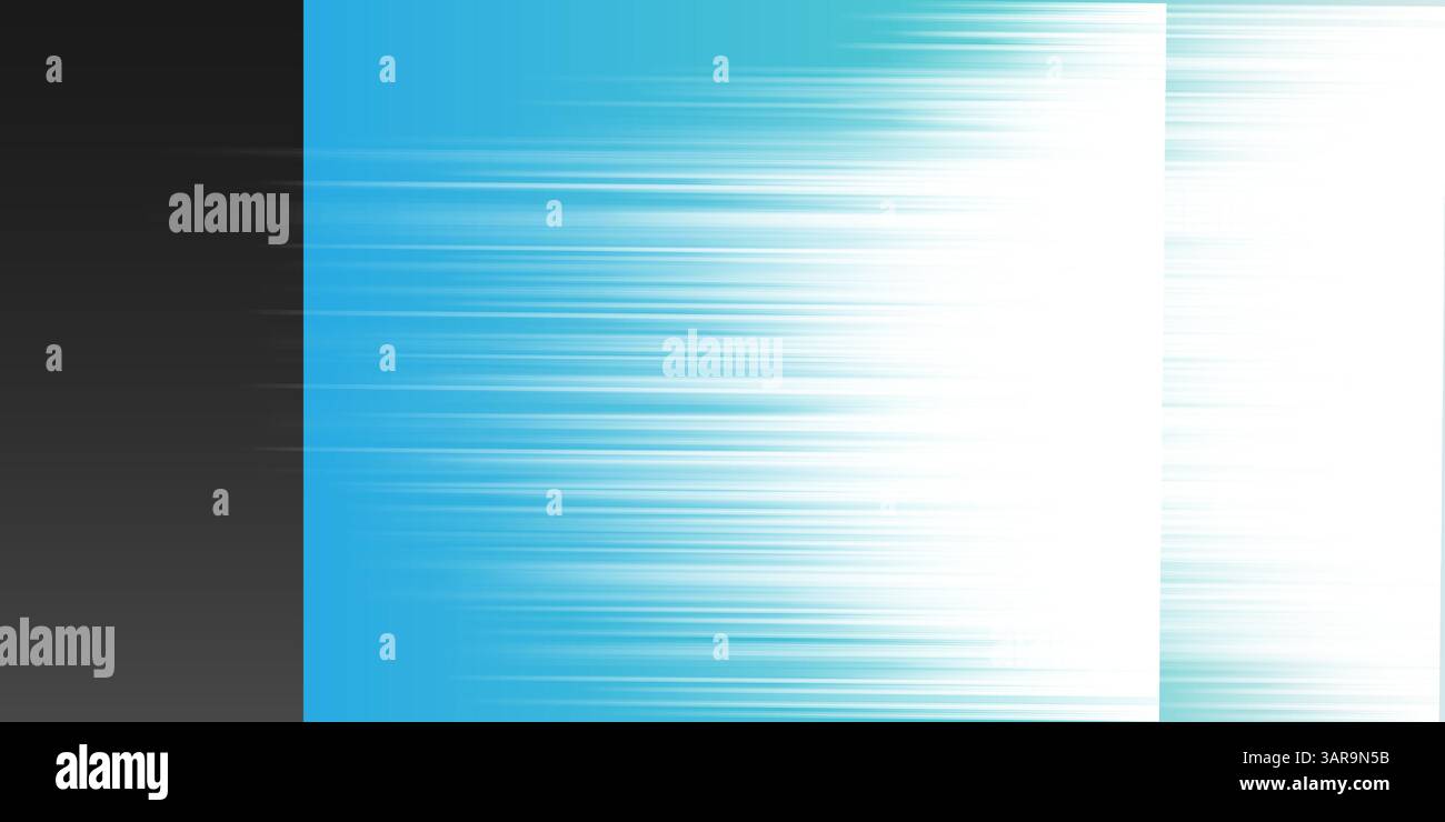 Black, White, Light Blue and Turquoise Bright Linear Striped Gradient ...