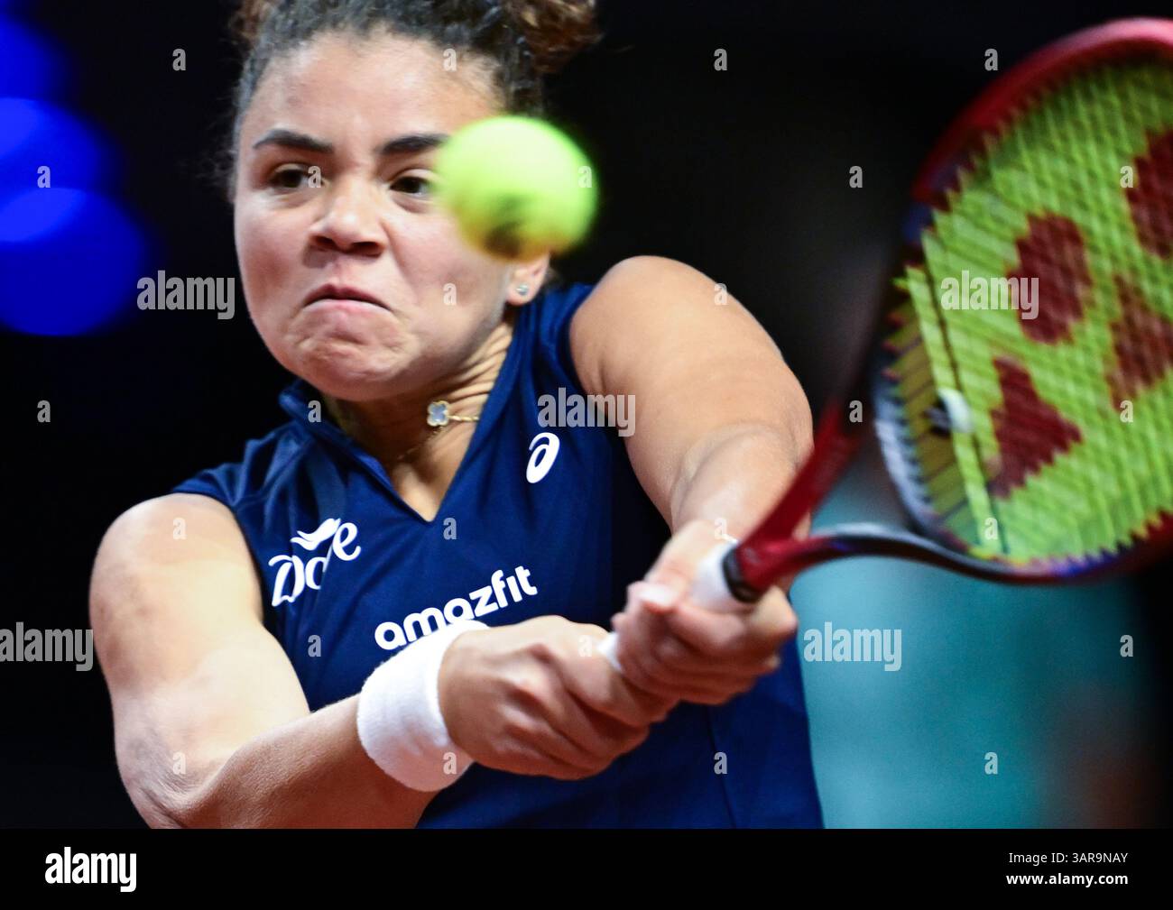 17 April 2025, Baden-Württemberg, Stuttgart: Tennis: WTA Tour ...