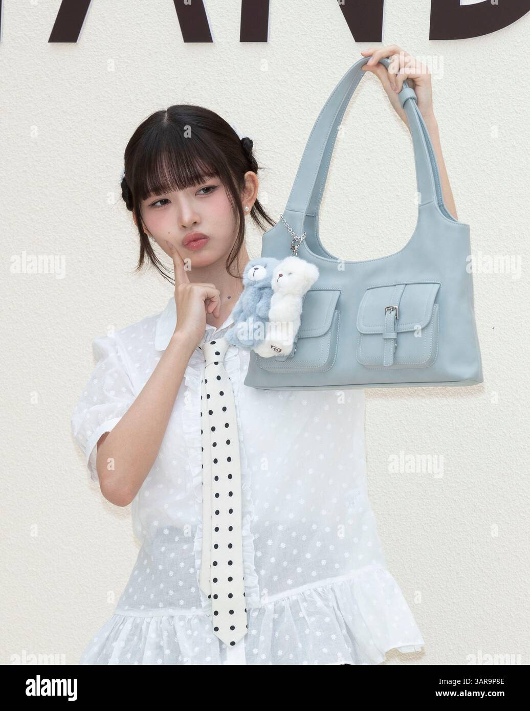 Seoul, South Korea. 17th Apr, 2025. Japanese singer Rei, member of K ...