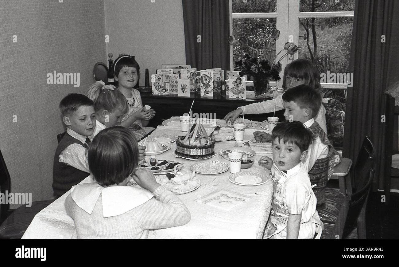 1960s birthday party hi-res stock photography and images - Alamy