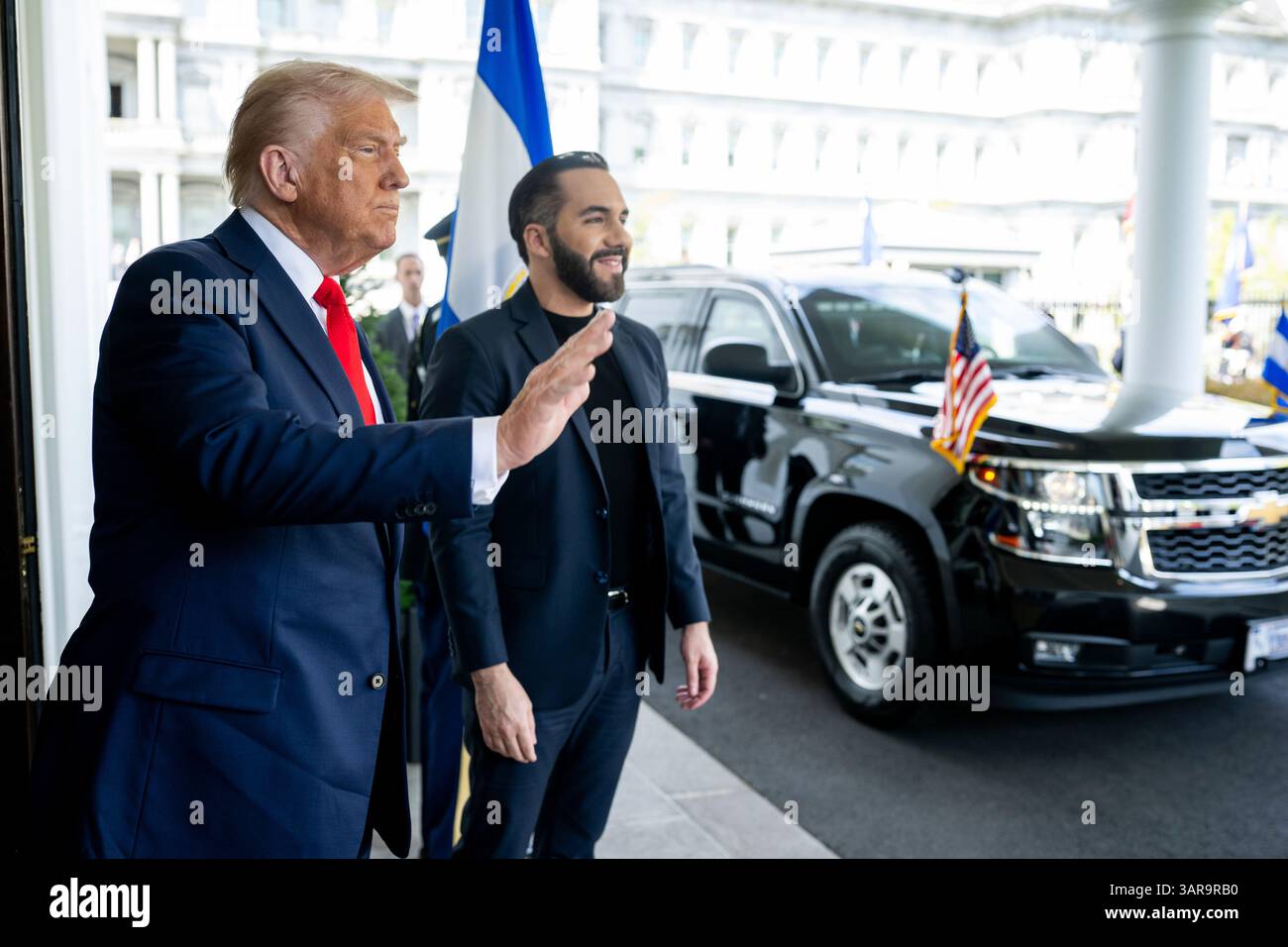 WASHINGTON DC, USA - 14 APRIL 2025 - US President Donald Trump hosts a ...