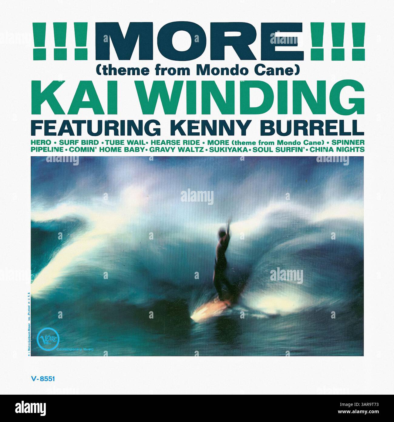 Kai Winding - More - Vintage vinyl record cover Stock Photo - Alamy