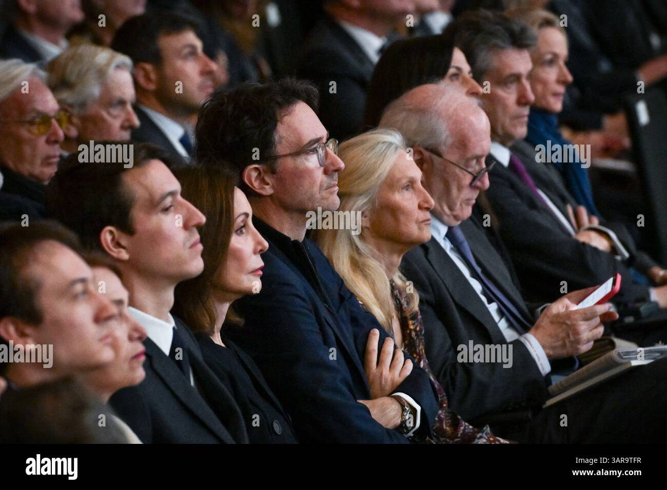 Paris, France. 17th Apr, 2025. CEO of luxury group LVMH Antoine Arnault ...