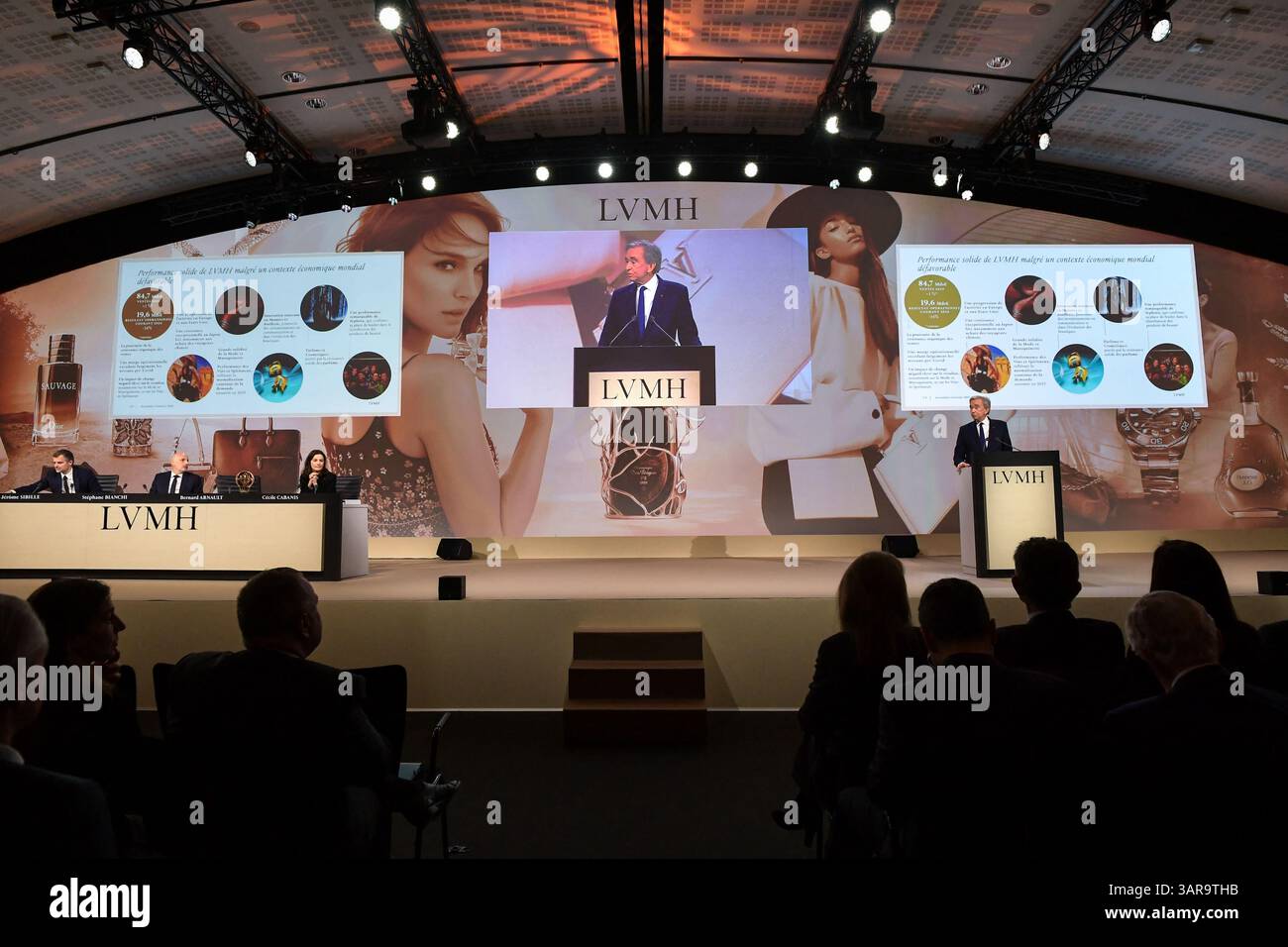 Paris, France. 17th Apr, 2025. World's top luxury group LVMH head ...