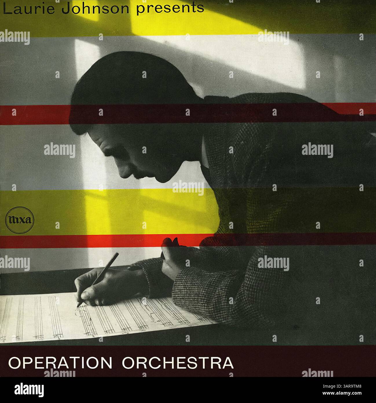 Laurie Johnson - Operation Orchestra - Vintage vinyl record cover Stock Photo - Alamy