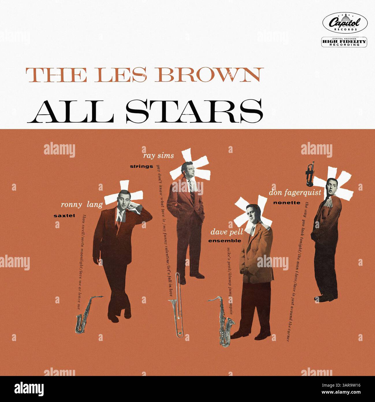 Les Brown - The Les Brown All Stars - Vintage vinyl record cover Stock ...