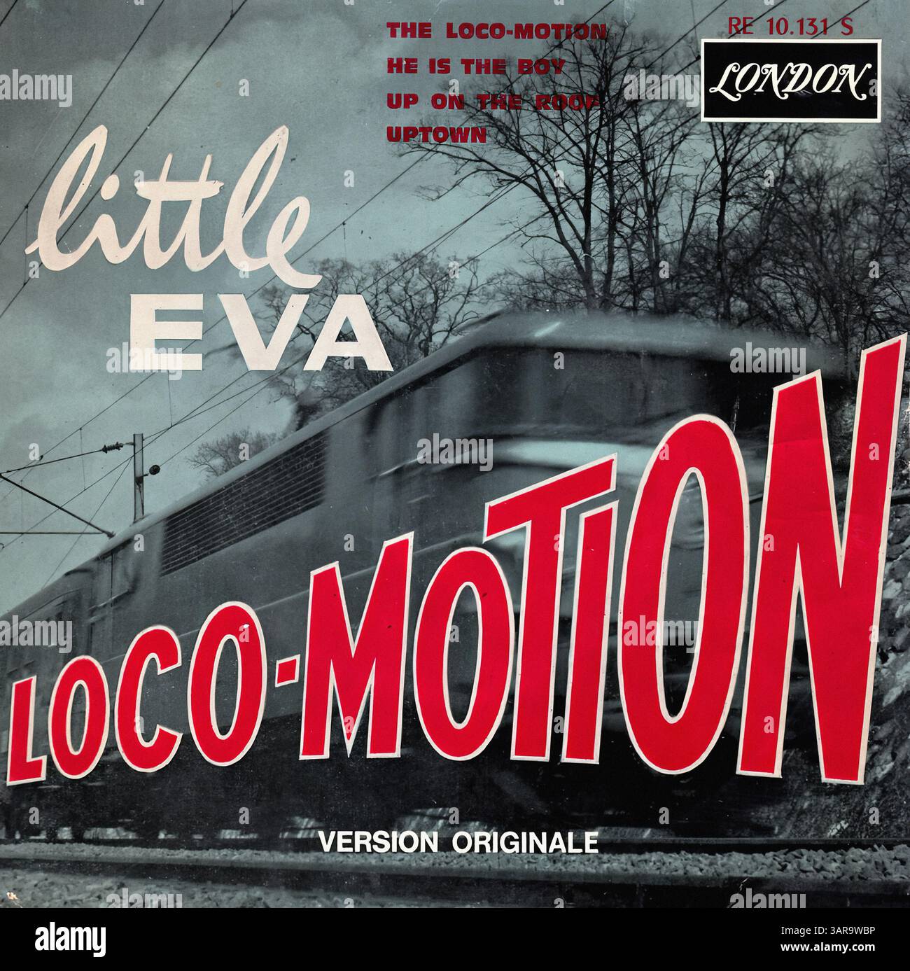 Little Eva - Loco-Motion EP - Vintage vinyl record cover Stock Photo ...