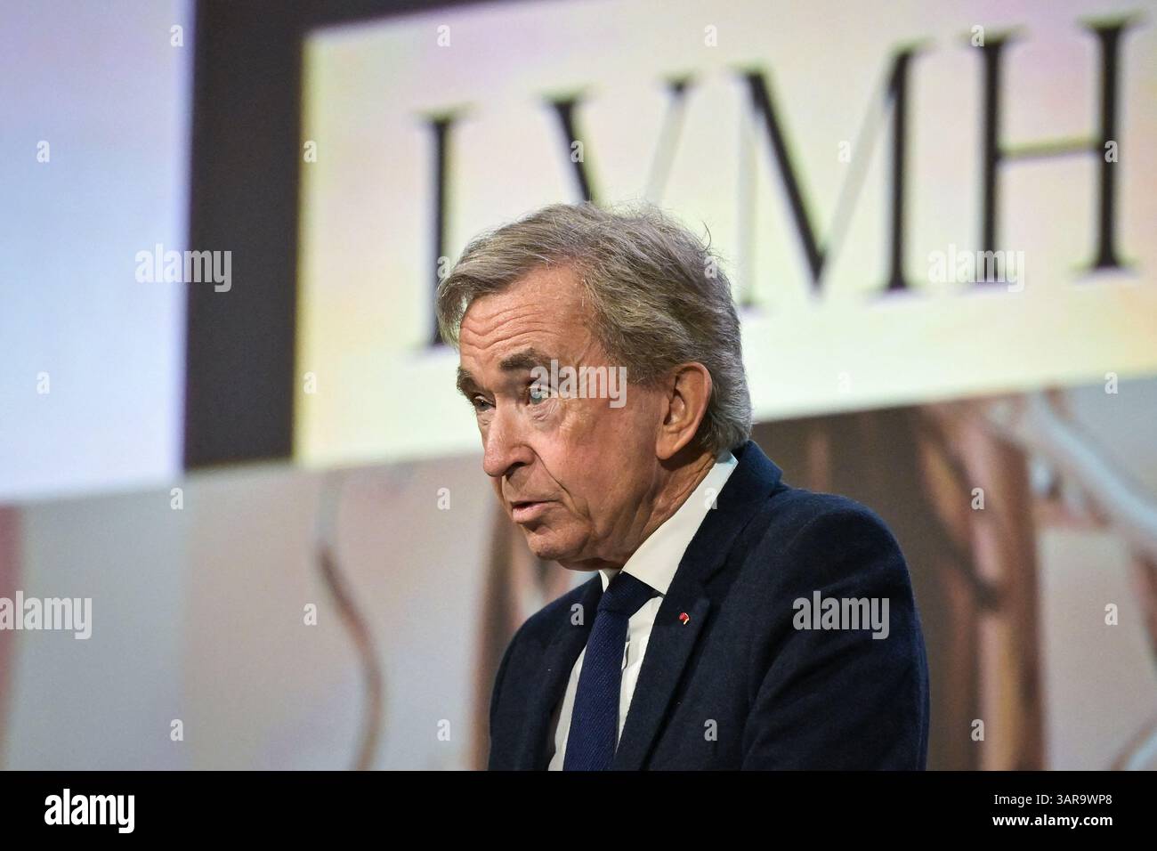 Paris, France. 17th Apr, 2025. World's top luxury group LVMH head ...