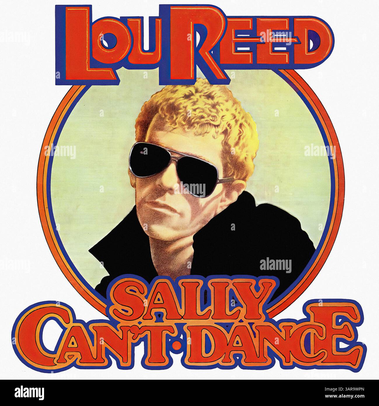Lou Reed - Sally Can't Dance - Vintage vinyl record cover Stock Photo ...