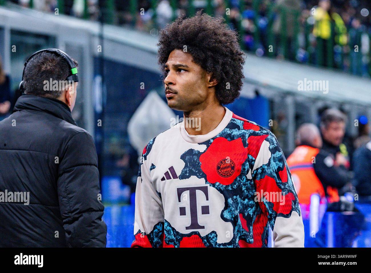 Mailand, Italien. 16th Apr, 2025. 16.04.2025, Inter Mailand vs. FC Bayern München, UEFA ...